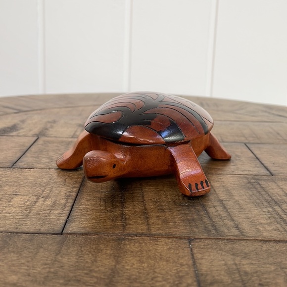 Accents | St Maarten Wooden Turtle Box | Poshmark